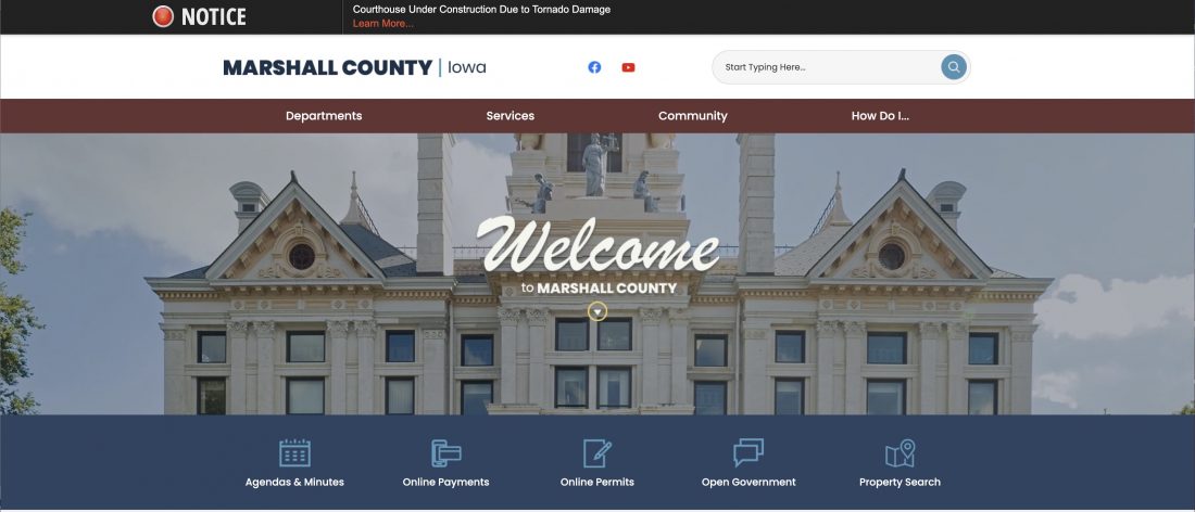 Redesigned Marshall County website goes live | News, Sports, Jobs ...